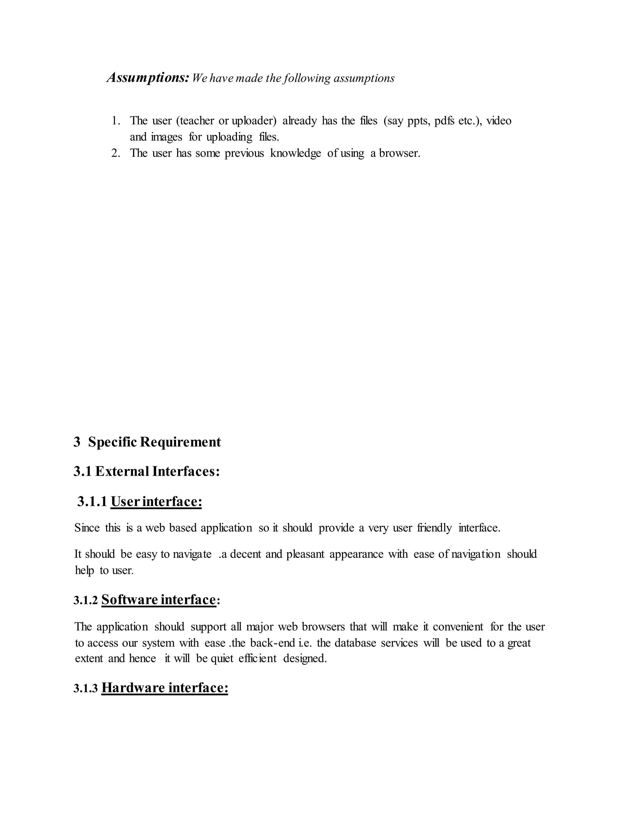 Ecommerce srs | DOCX