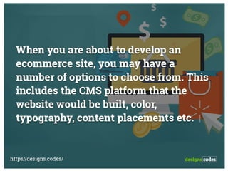 Essential Tips For Building An Ecommerce Website | PPT