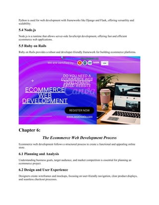 Ecommerce Web Development | PDF