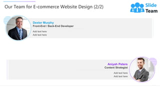 E Commerce Website Design Proposal PowerPoint Presentation Slides | PDF