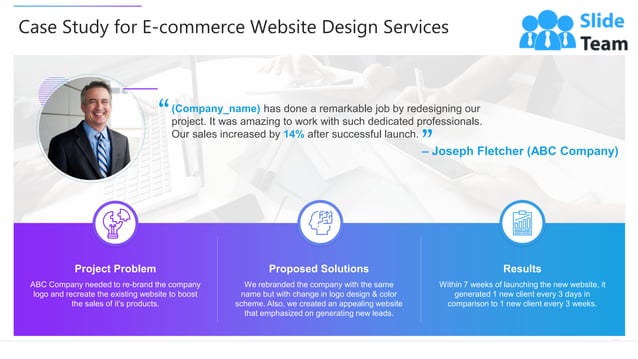 E Commerce Website Design Proposal PowerPoint Presentation Slides | PDF