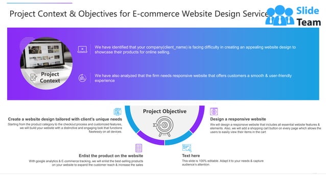 E Commerce Website Design Proposal PowerPoint Presentation Slides | PDF