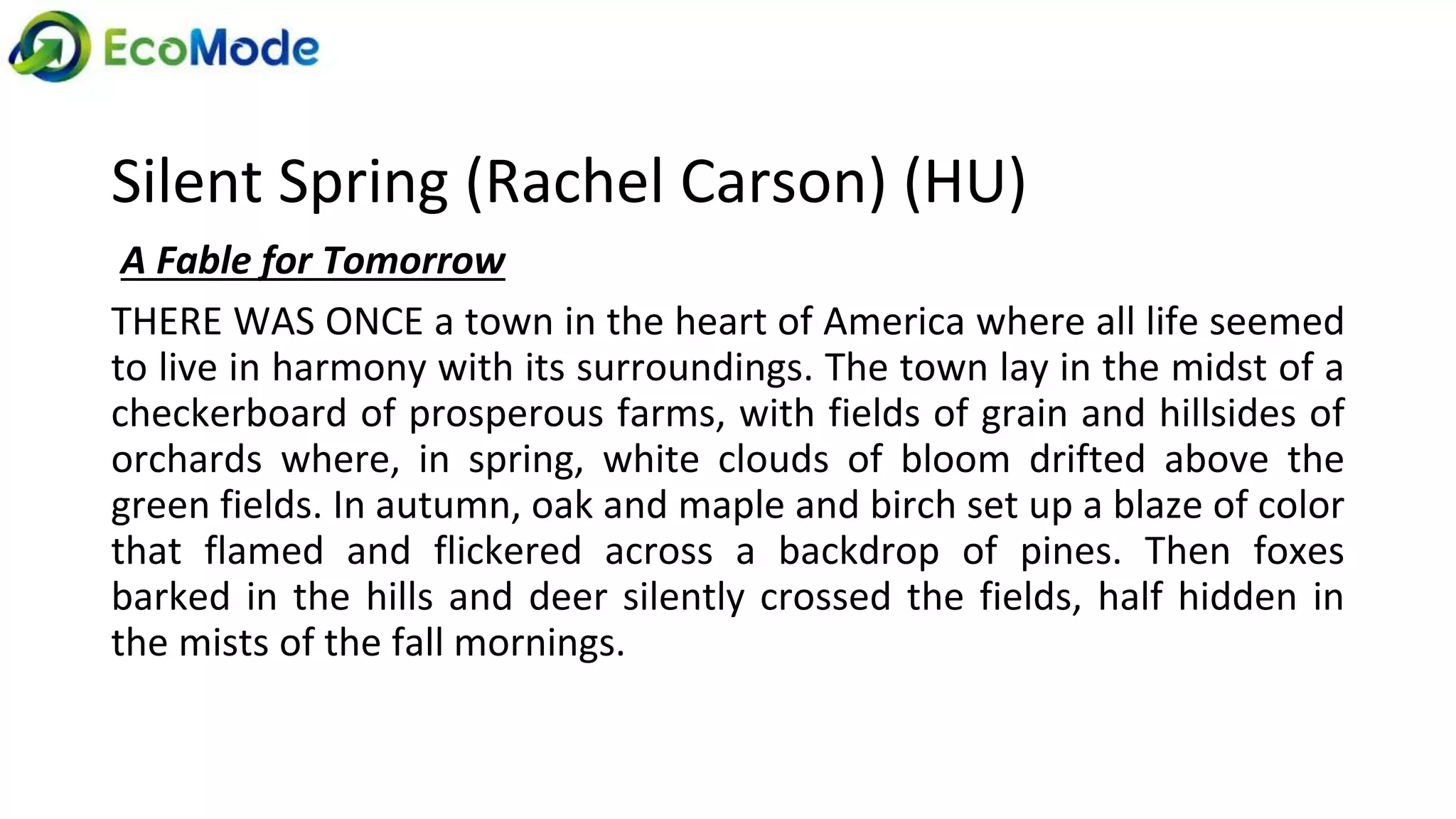 Ecomode module 2-unit1 | PPT