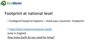 Ecomode module 2-unit1 | PPT