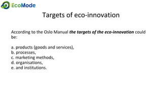 Ecomode module 2-unit1 | PPT