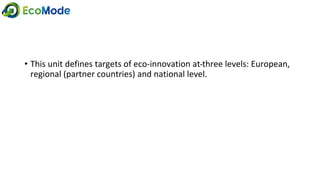 Ecomode module 2-unit1 | PPT