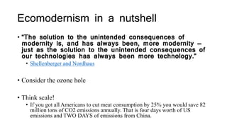 Ecomodernism | PPTX
