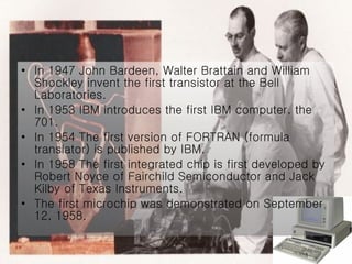 computer history 4/12 | PPT
