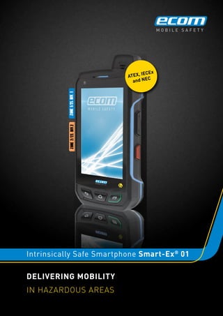 Ecom Smart Ex-01 ATEX Mobile Phone Product Brochure | PDF