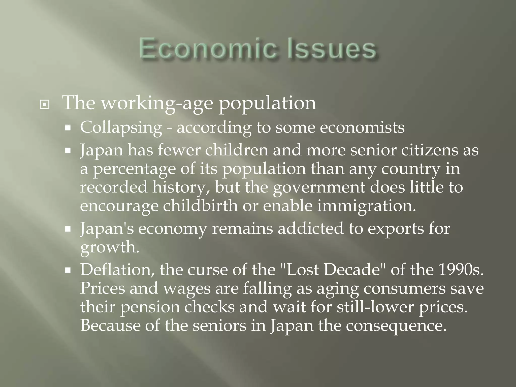 Economy of JAPAN | PPTX