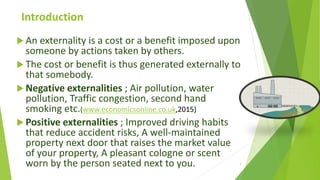 Mangairial Economic ; Solutions to solve the negative externality that ...