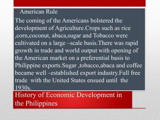 Econ 101 on Economic Development | PPTX