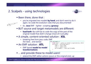 EclipseCon2010 - Painless Metamodel Evolution | PDF | Programming Languages | Computing
