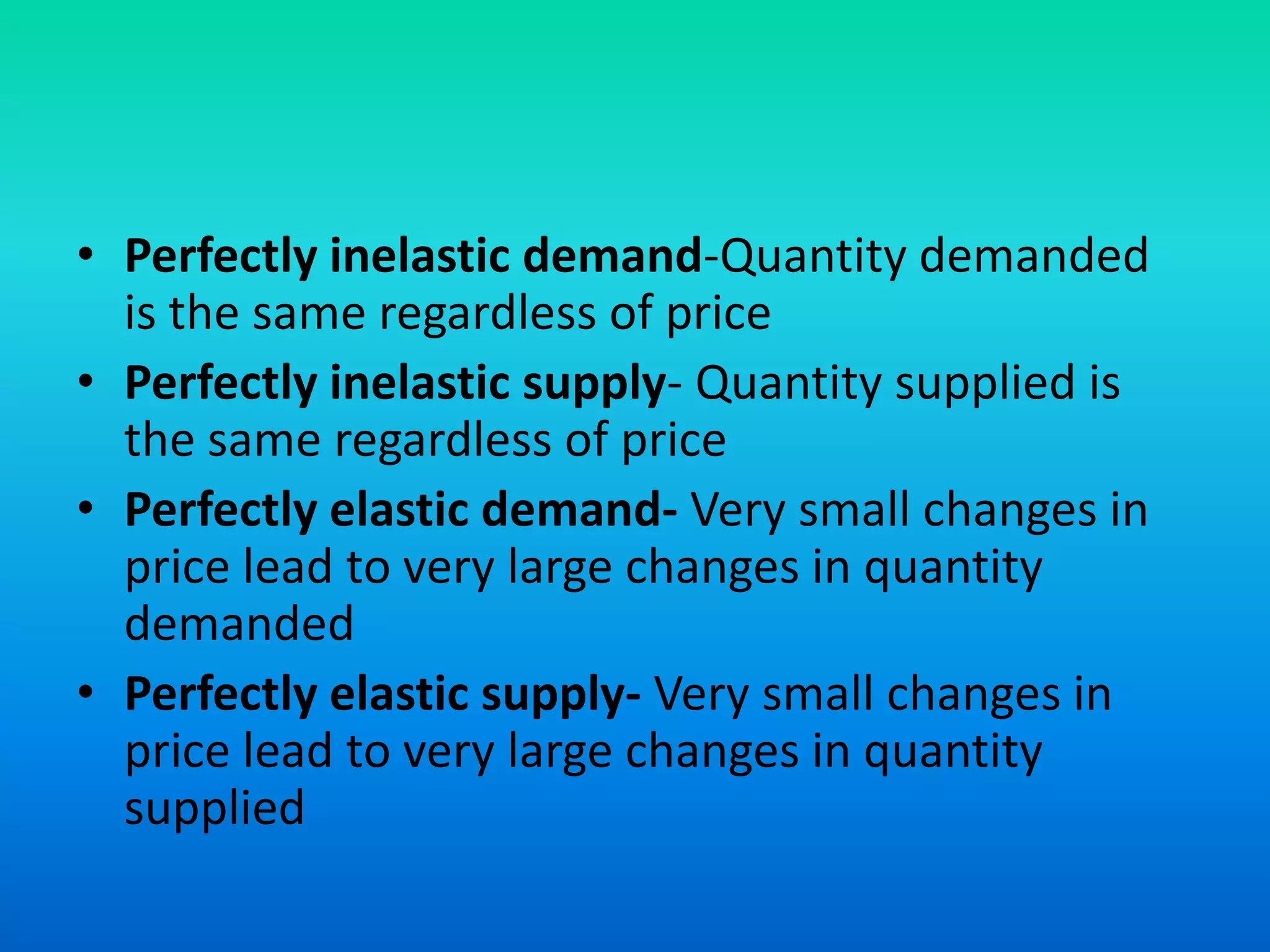 Elasticity and its Application (By Kristin and Sophia) | PPT