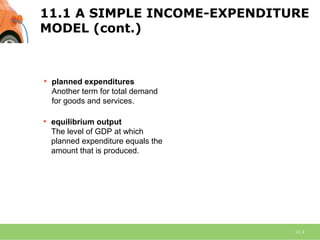 Econ214 macroeconomics Chapter 11 | PPT