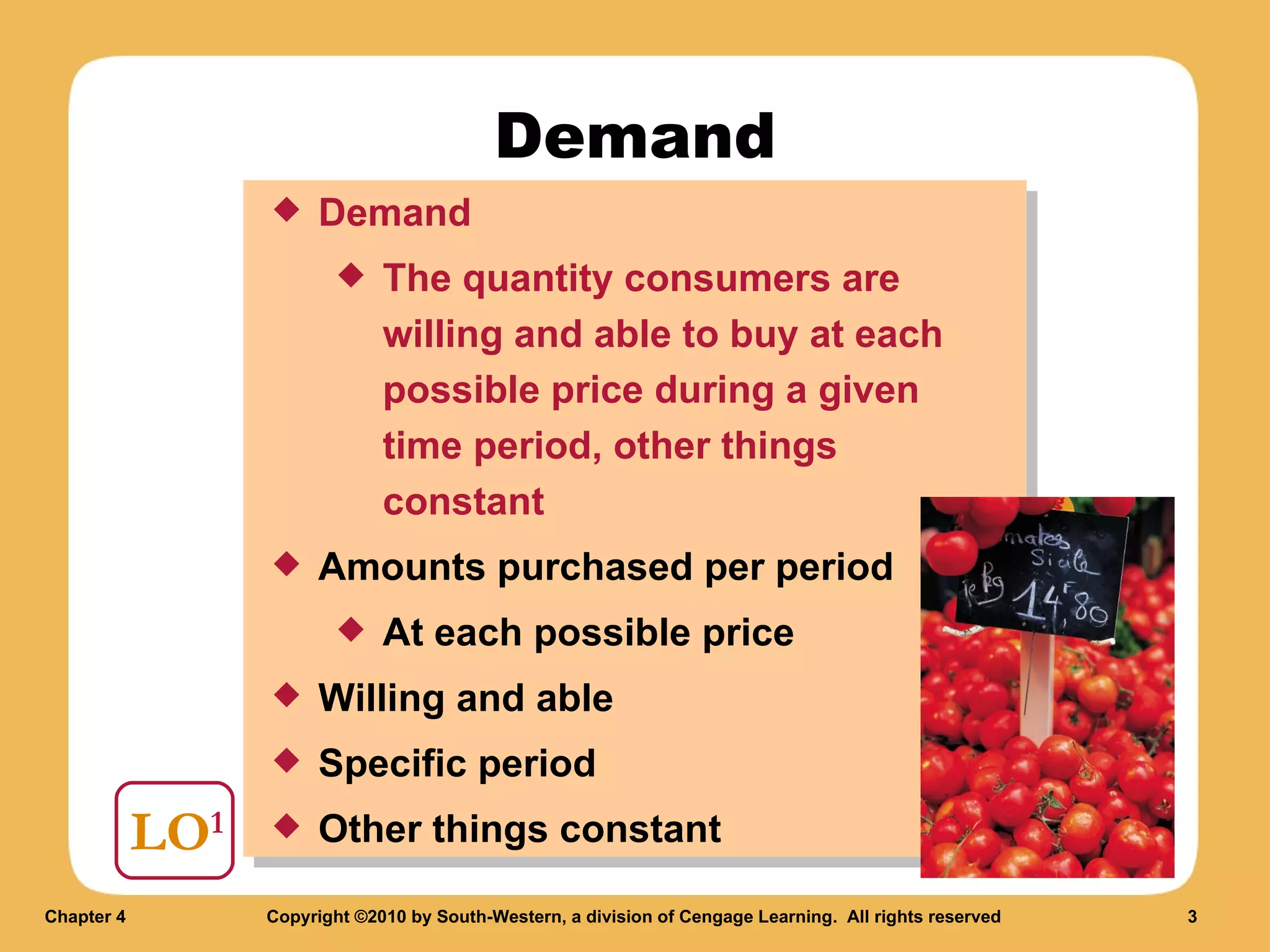 Class 04 - Supply and Demand | PPT