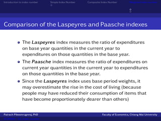 Econ304 2 - Index Number | PPT
