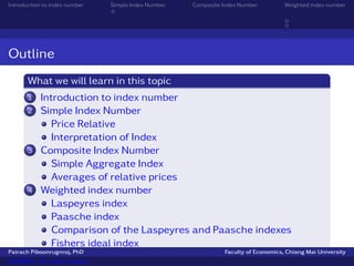 Econ304 2 - Index Number | PPT