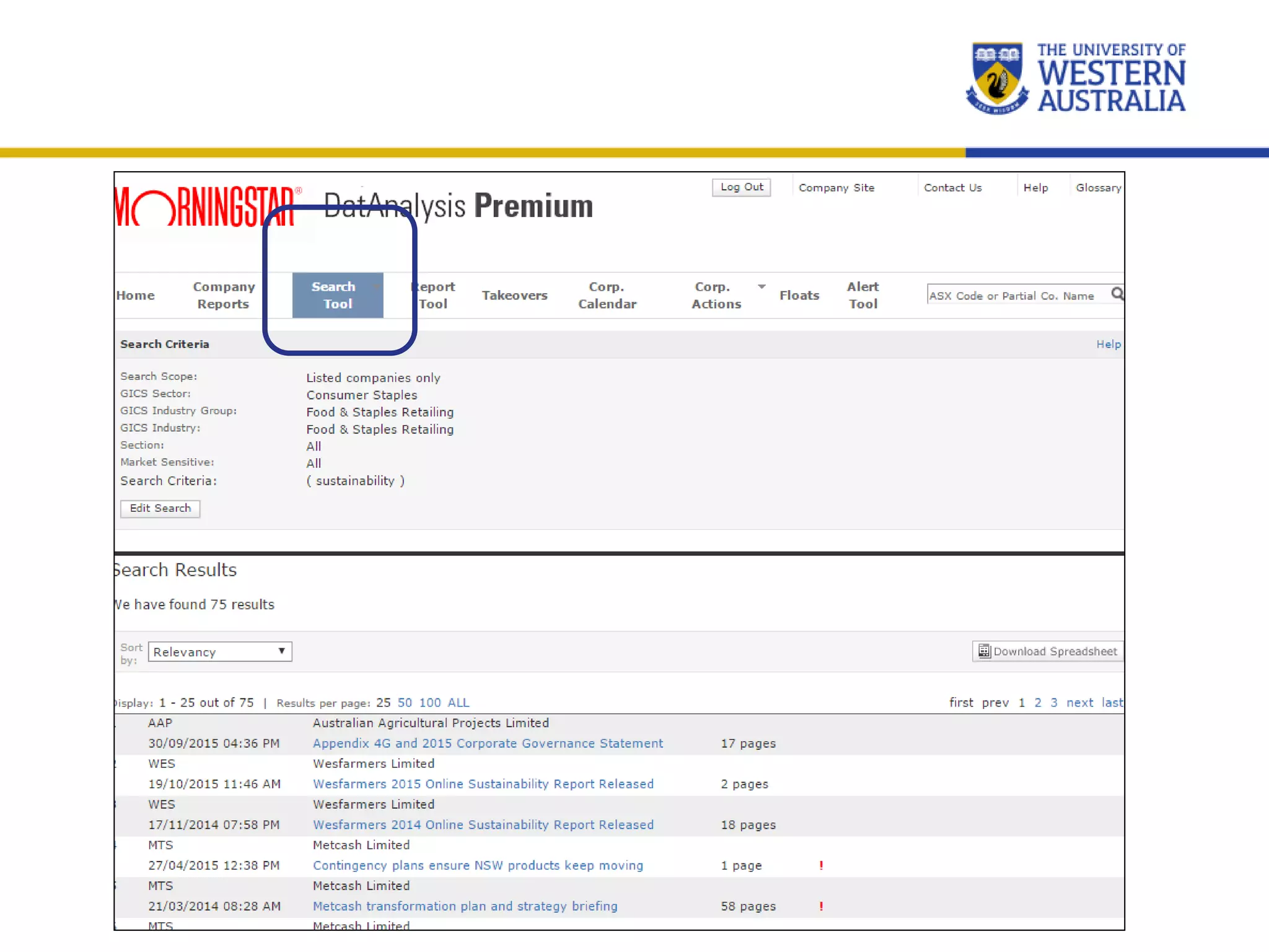 Introduction to Mergent and DataAnalysis | PPTX