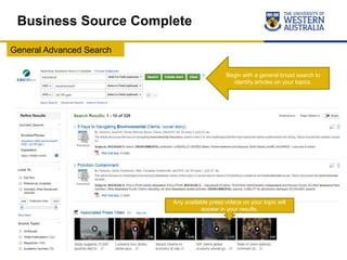 Econ3323 Business Source Complete | PPT