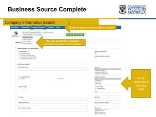 Econ3323 Business Source Complete | PPT
