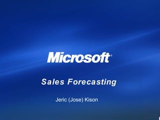 Forecasting Microsoft's Revenues | PPT