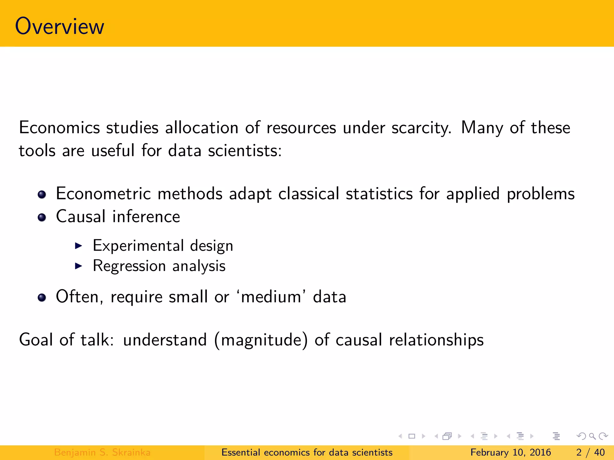 Essential econometrics for data scientists | PDF