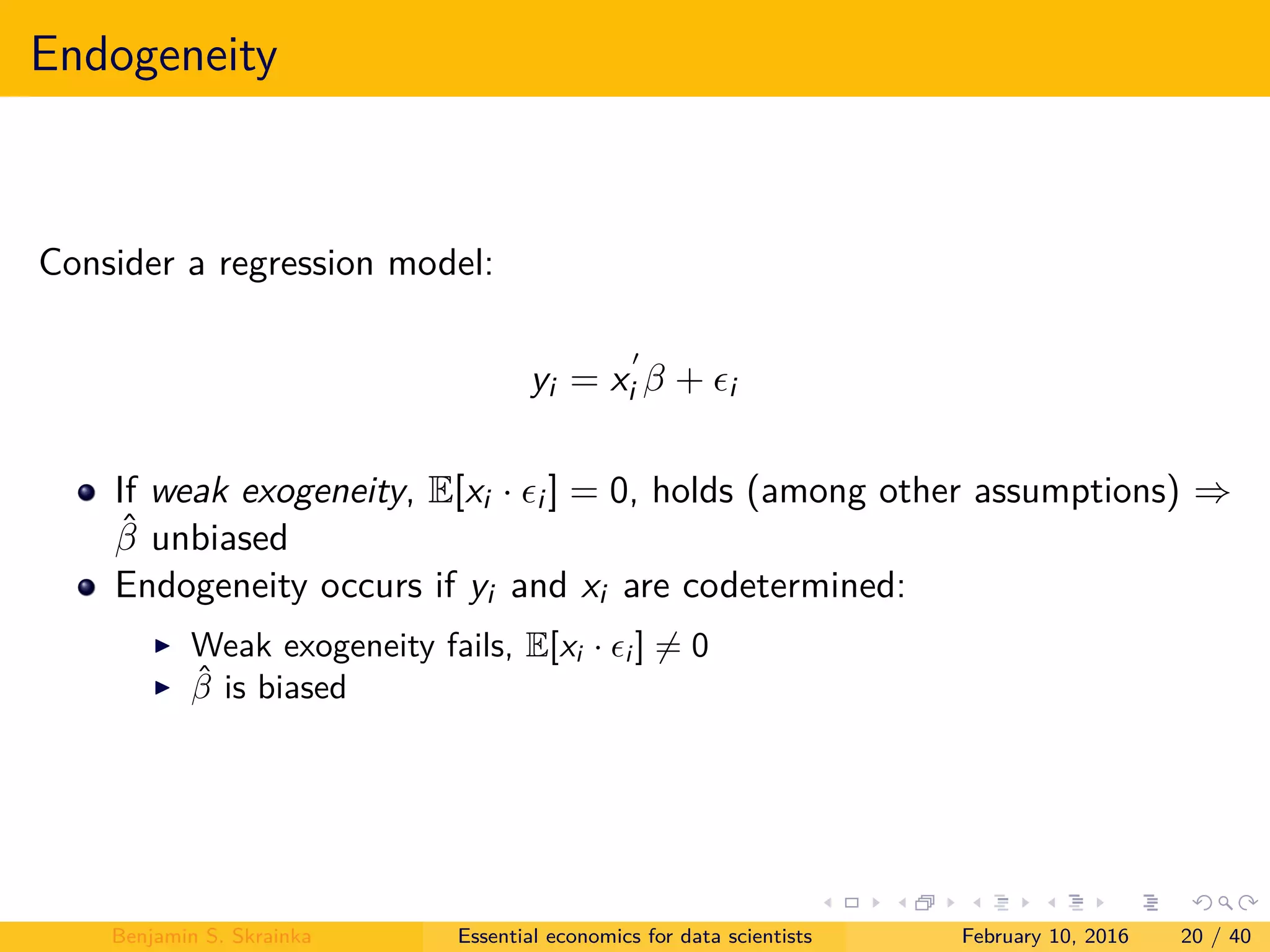 Essential econometrics for data scientists | PDF