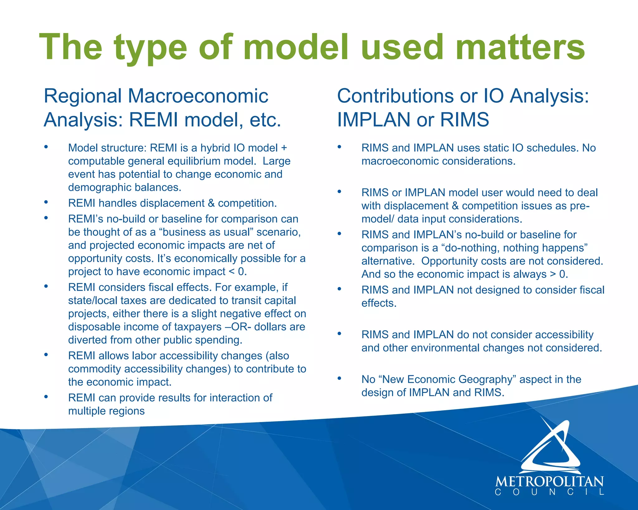 A Buyer's Guide to Economic Impact Analysis | PDF