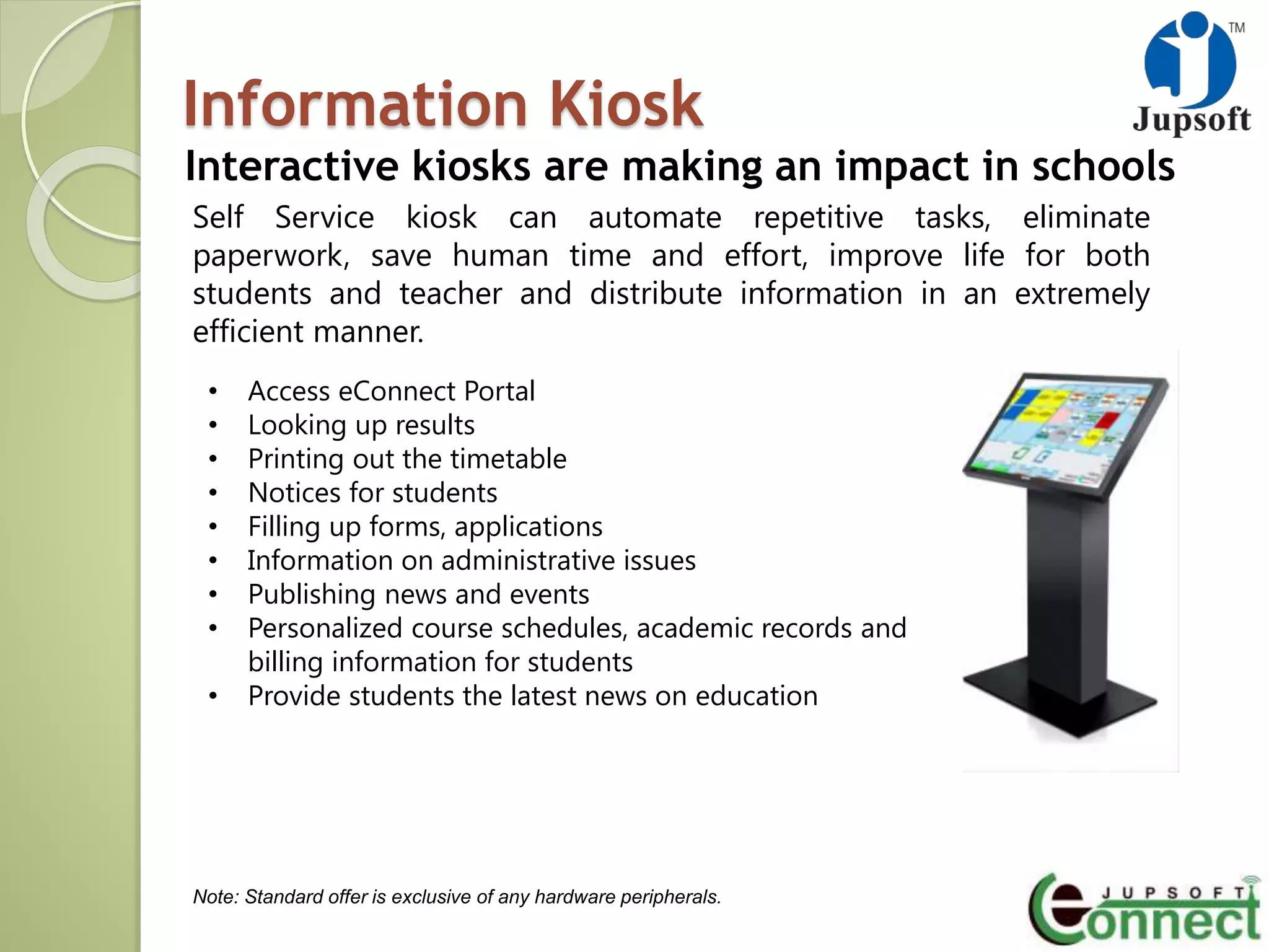 Jupsoft eConnect-K12 | PPTX