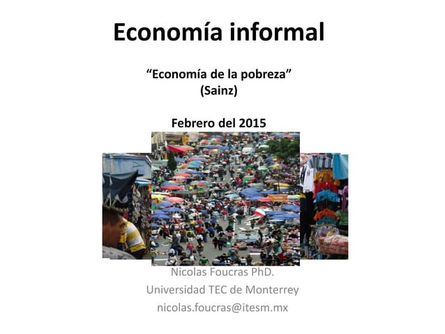 Economía Informal México Ppt
