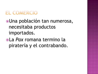 Economía romana | PPTX