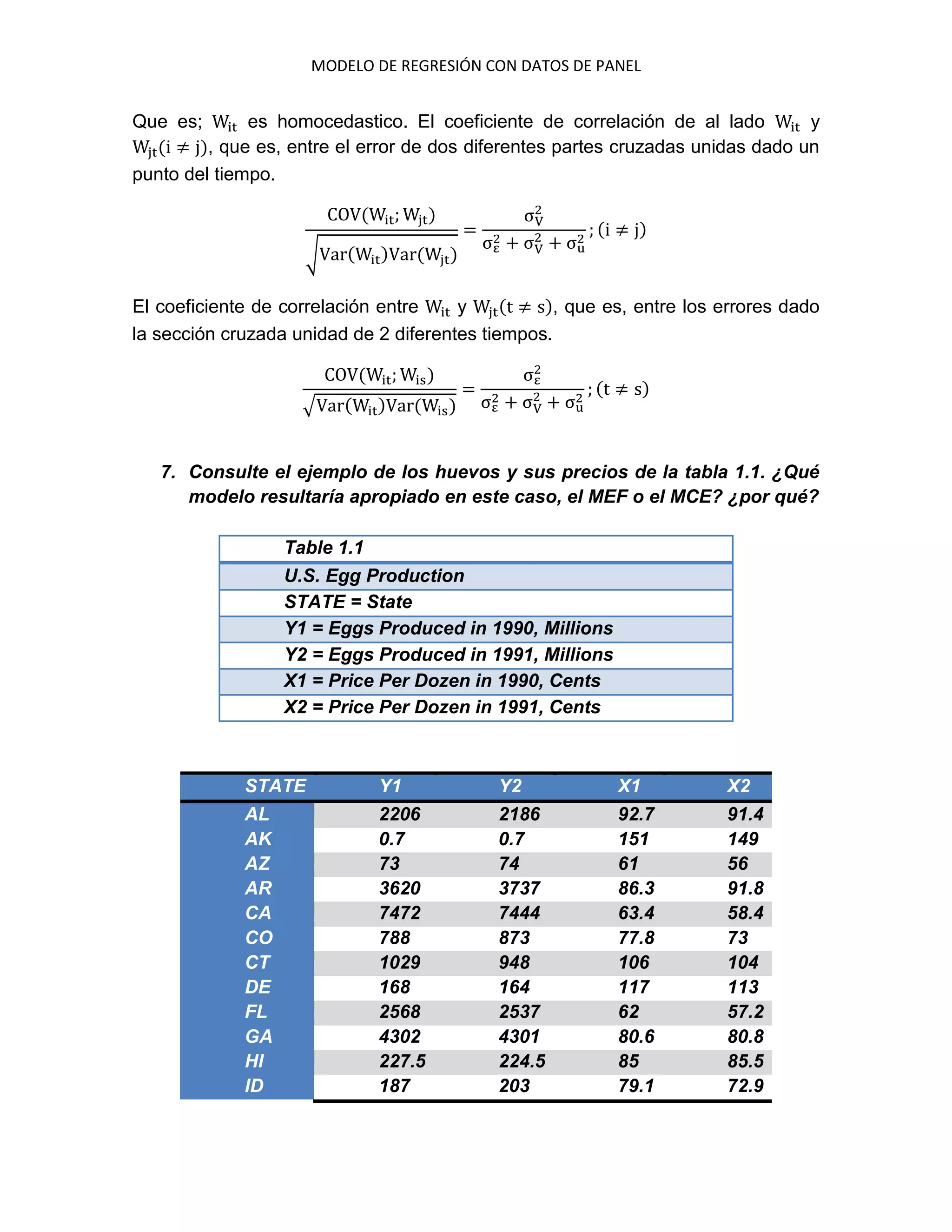 Econometría ii-cap 16 datos de panel | PDF