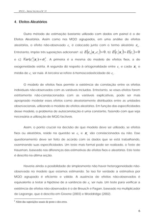 Econometria endogeneidade | PDF