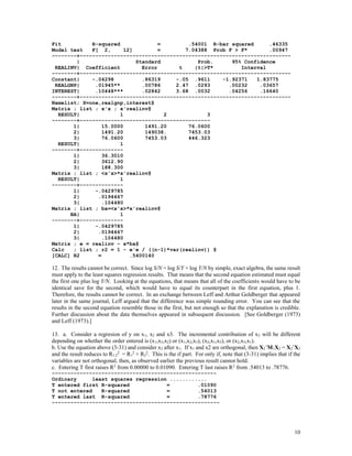 Econometric Analysis 8th Edition Greene Solutions Manual | PDF
