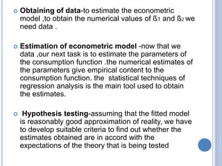 Introduction to Econometrics | PPTX
