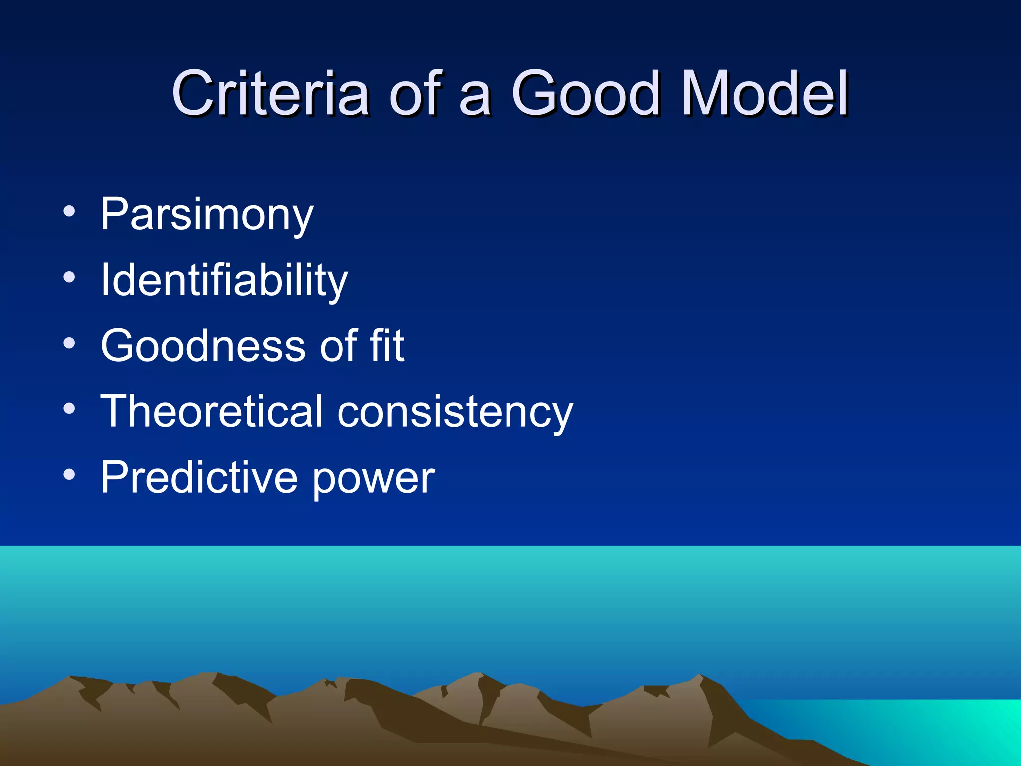 Econometric model ing | PPT