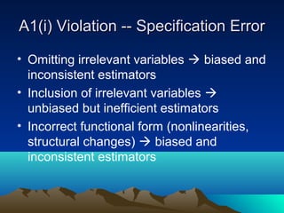 Econometric model ing | PPT