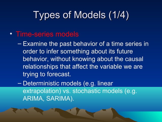 Econometric model ing | PPT | Physics | Science