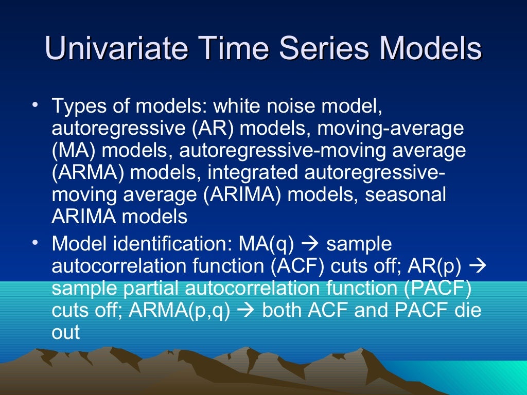 Econometric Model Ing