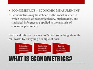 Econometrics | PPTX