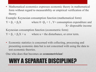 Econometrics | PPTX