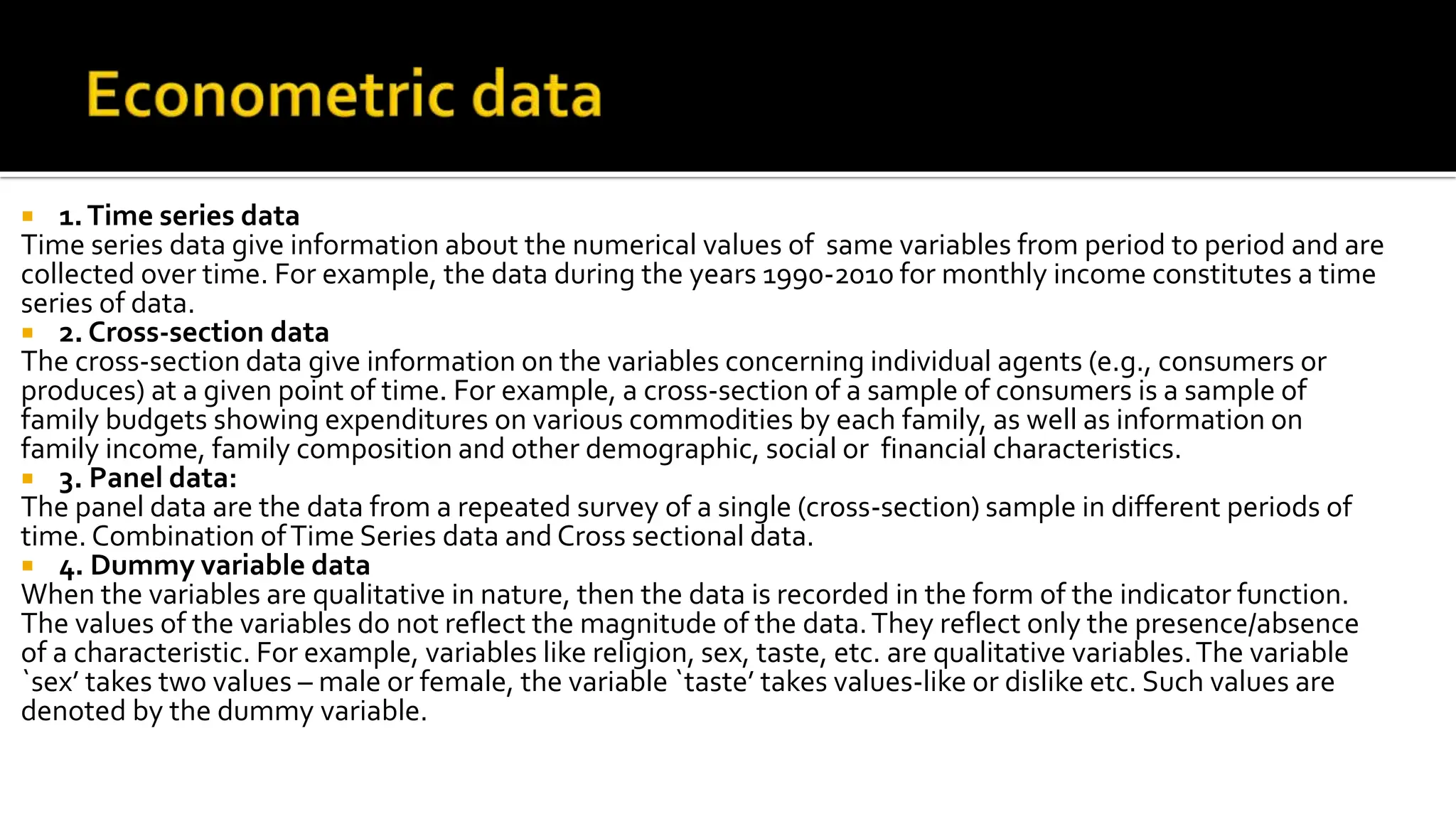 Econometrics 1 Pptx