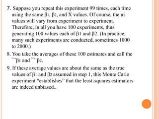 Econometrics- lecture 10 and 11 | PPTX