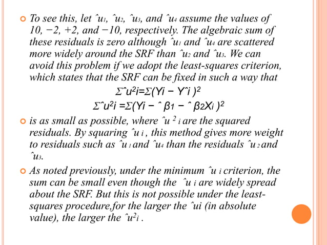 Econometrics- lecture 10 and 11 | PPTX