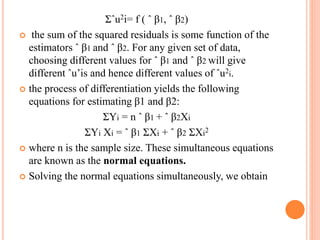 Econometrics- lecture 10 and 11 | PPTX
