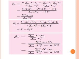 Econometrics- lecture 10 and 11 | PPTX