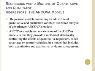 Econometrics - lecture 18 and 19 | PPTX