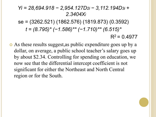 Econometrics - lecture 18 and 19 | PPTX