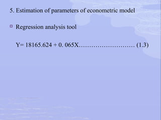 Econometrics and business forecasting | PPT | Physics | Science